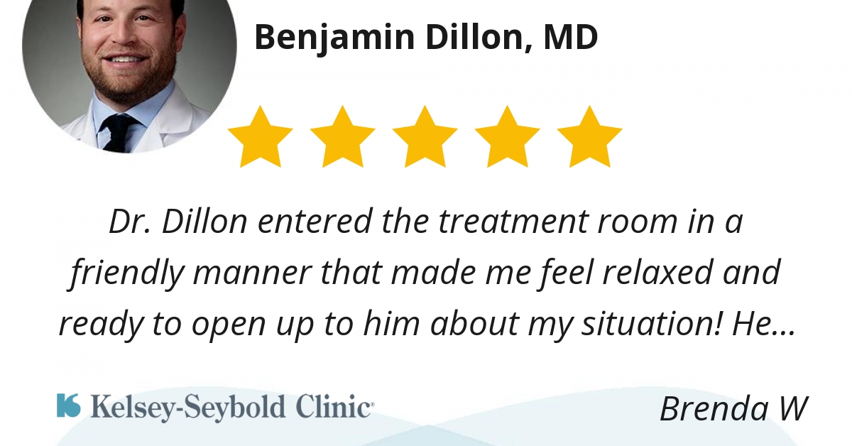 Why I like Benjamin Dillon, MD